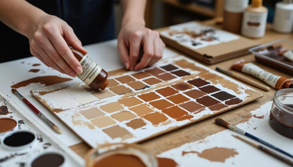 Épatez vos amis avec notre astuce sur comment faire du marron en peinture